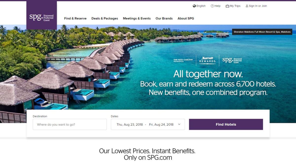 The SPG and Marriott Rewards merger has finally happened | Shanescape
