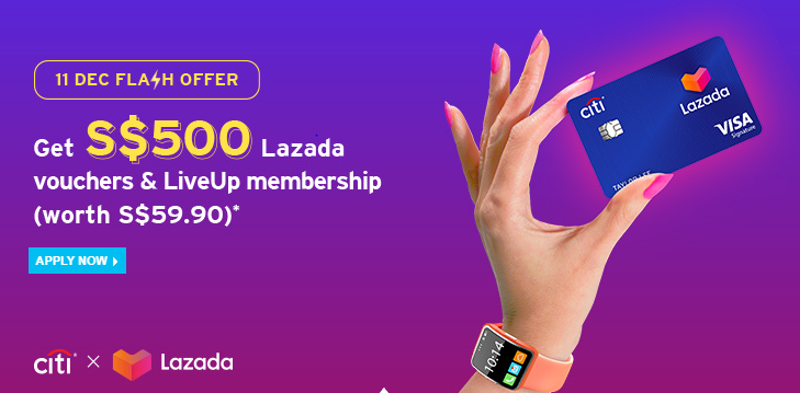 Citi launches new Lazada co-branded credit card | Shanescape